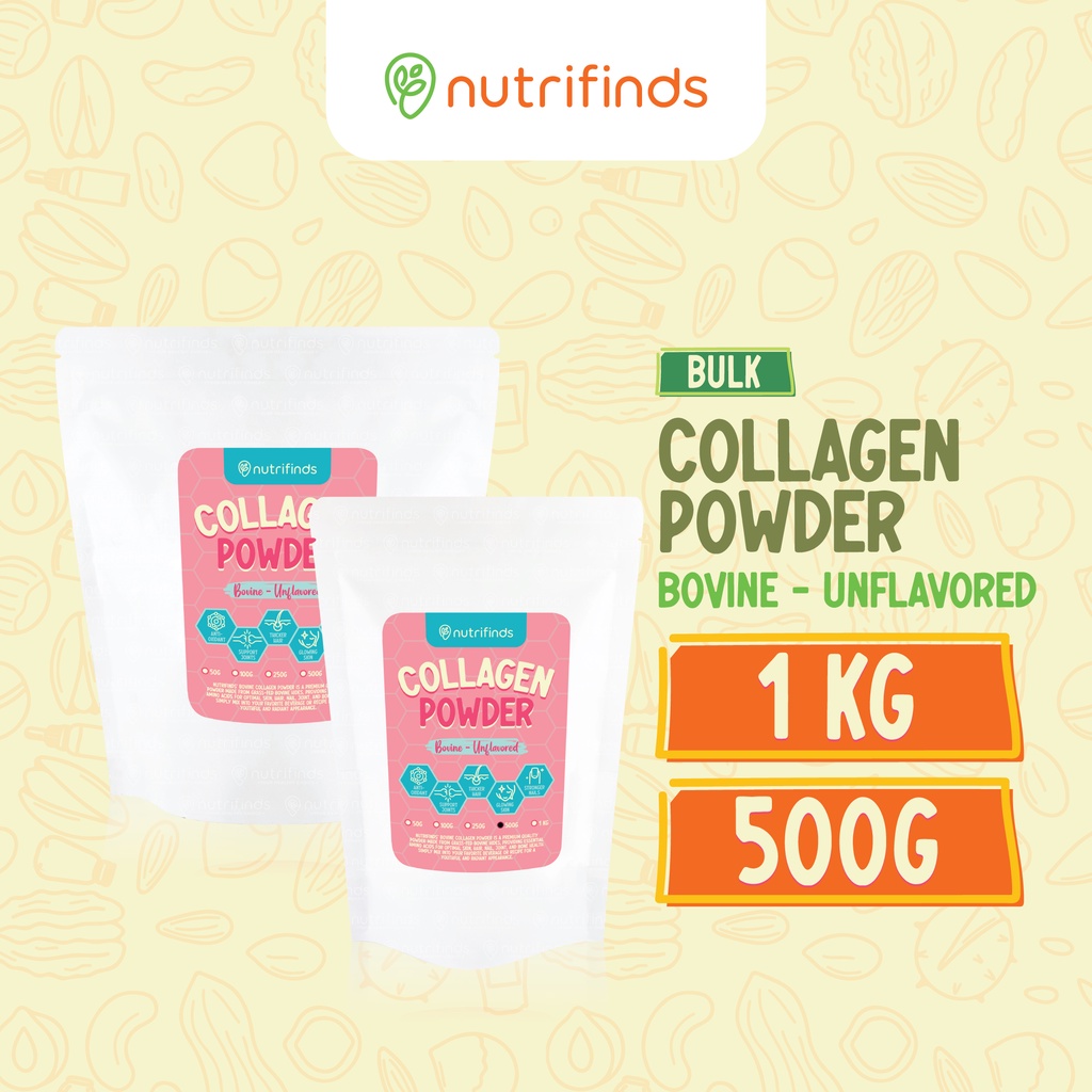 Nutrifinds® Collagen Powder (Bovine, Unflavored) - BULK | Shopee ...