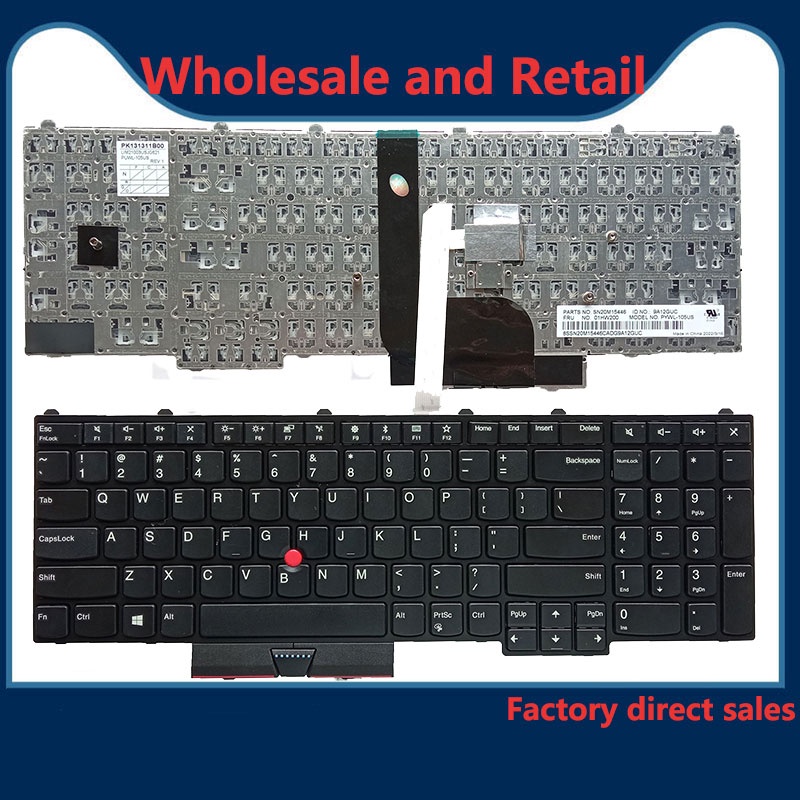 Lenovo ThinkPad P50 P70S P71 P51 P70 US Laptop Keyboard | Shopee ...