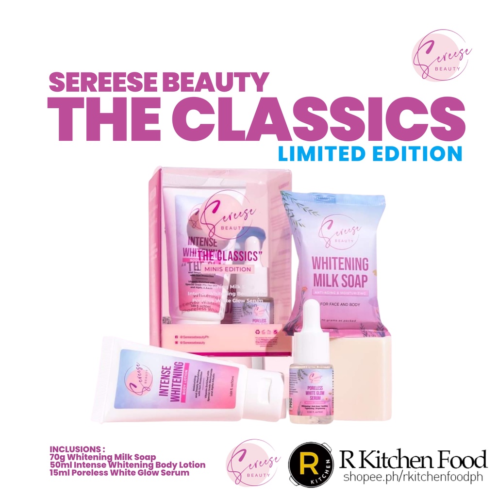 THE CLASSICS LIMITED EDITION SET by SEREESE BEAUTY (Soap, Lotion ...