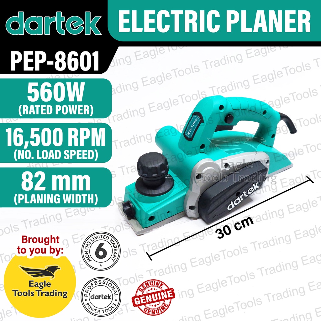 Dartek Electric Planer 560W PEP-8601 | Shopee Philippines