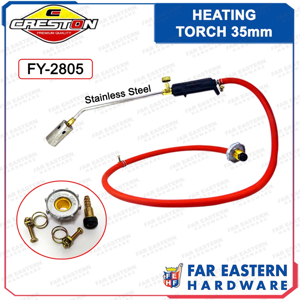 CRESTON Heating Torch Stainless Steel FY-2805 CRVAR | Shopee Philippines