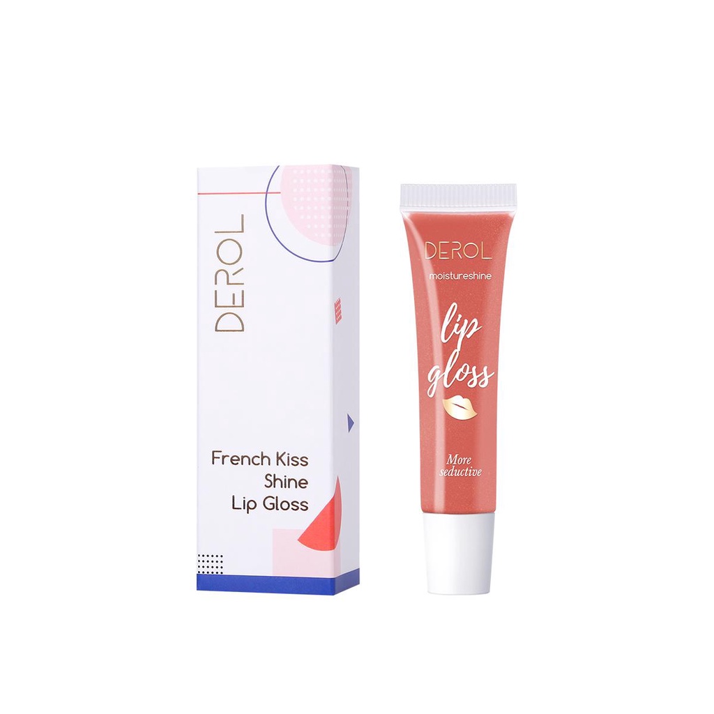 Derol French Kiss Shine Satin Hydrating Lip Gloss | Shopee Philippines