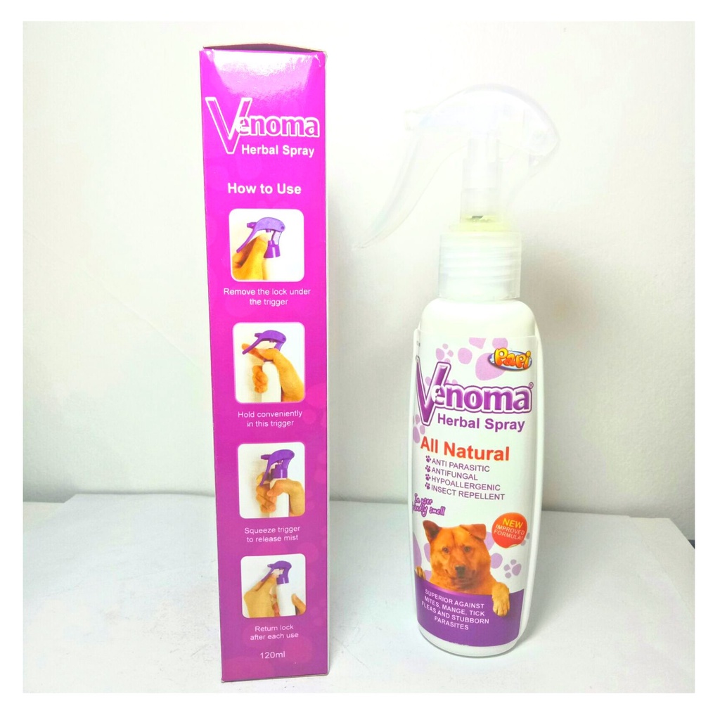 (RCG AGRIVET] 1pc Papi Venoma Herbal Spray All Natural 120ml / Para sa ...