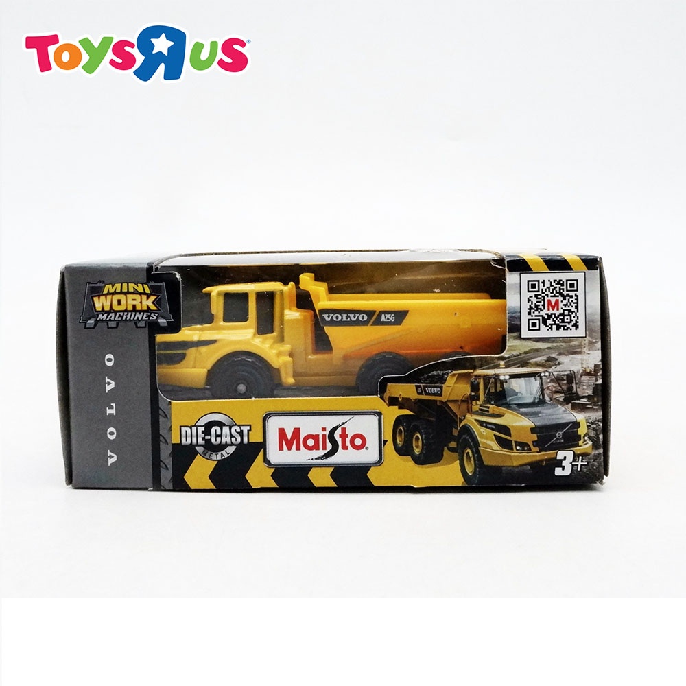 Maisto Volvo Construction 3" Die-Cast - Hauler with Dump Bed | Shopee ...