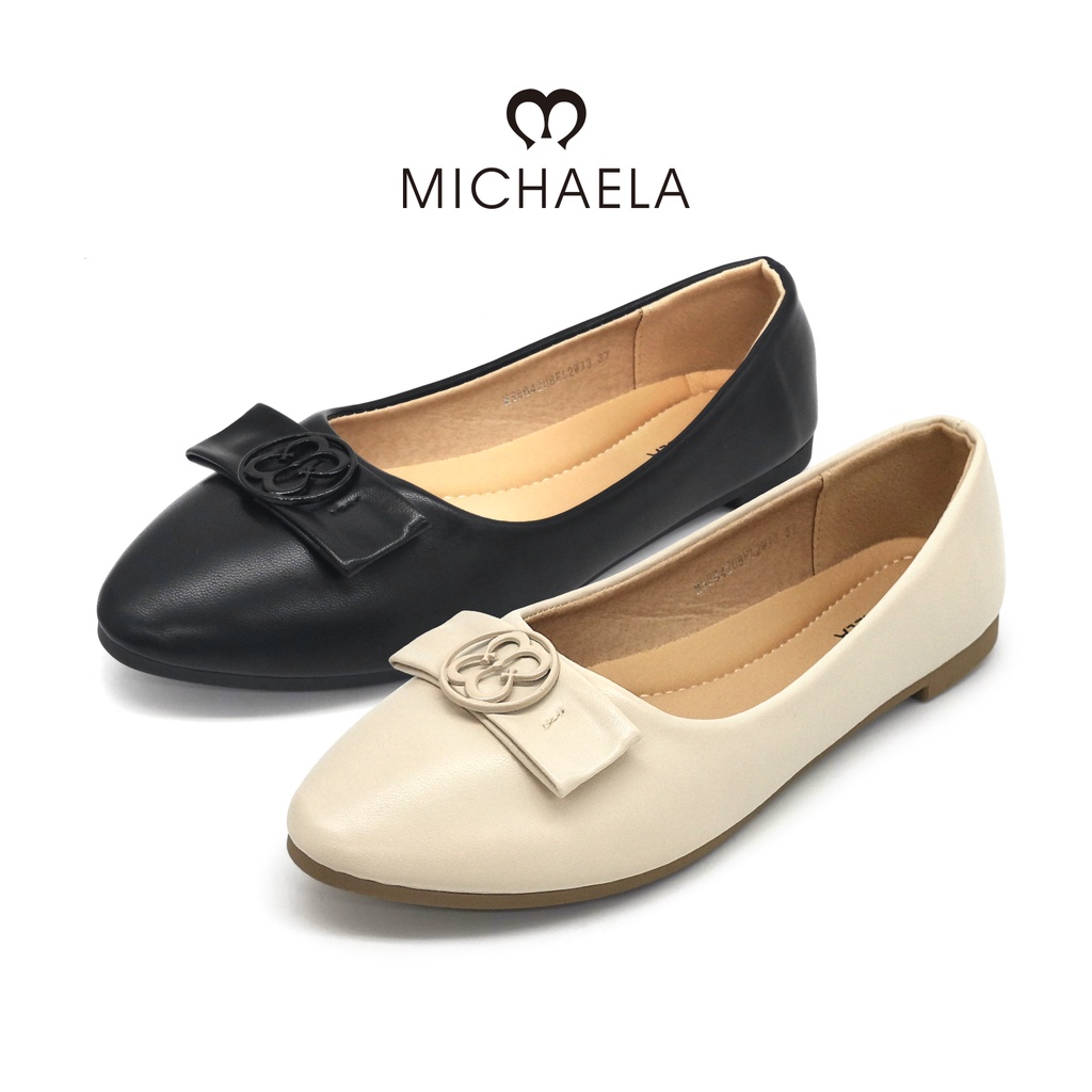 MICHAELA Flat Shoes for Women Girls Point Toe Elegant Chic Loafers ...