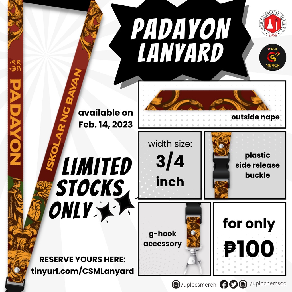 Padayon Lanyard Cs Merch Shopee Philippines