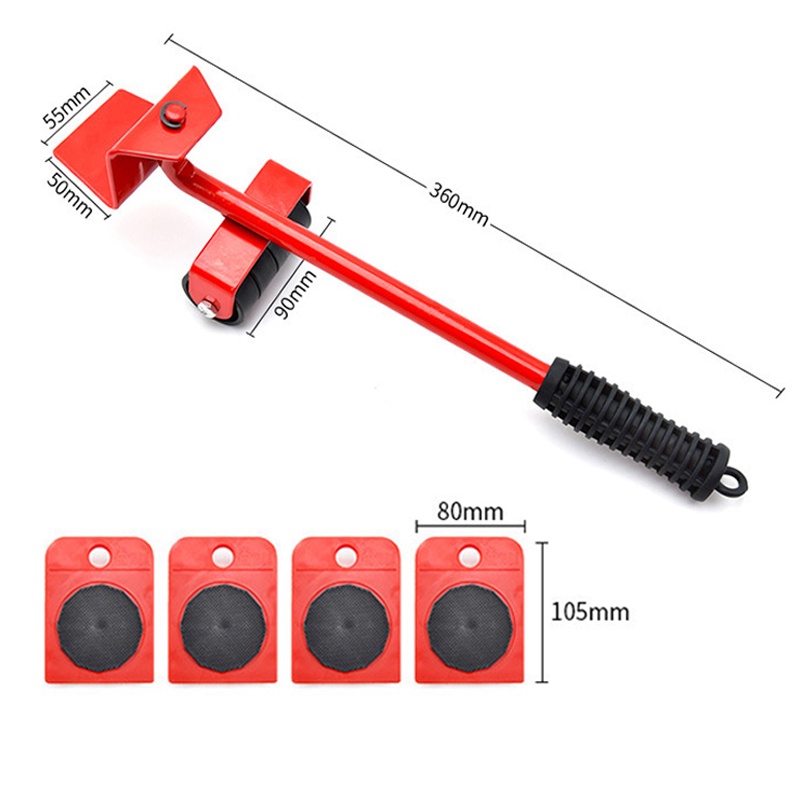 UNIHEART Portable Furniture Moving Tool Heavy Objects Lifter | Shopee ...