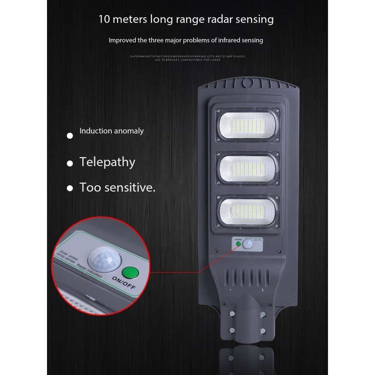 Solar light LED street outdoor waterproof 150W 200W 300W Street Light ...