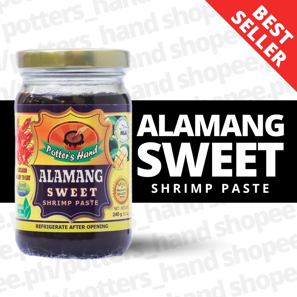 Sweet Bagoong Alamang Shrimp Paste 8oz - Potter's Hand Food | Shopee ...