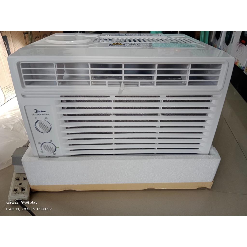 Midea Window Type Non Inverter Aircon, 05/01/2023