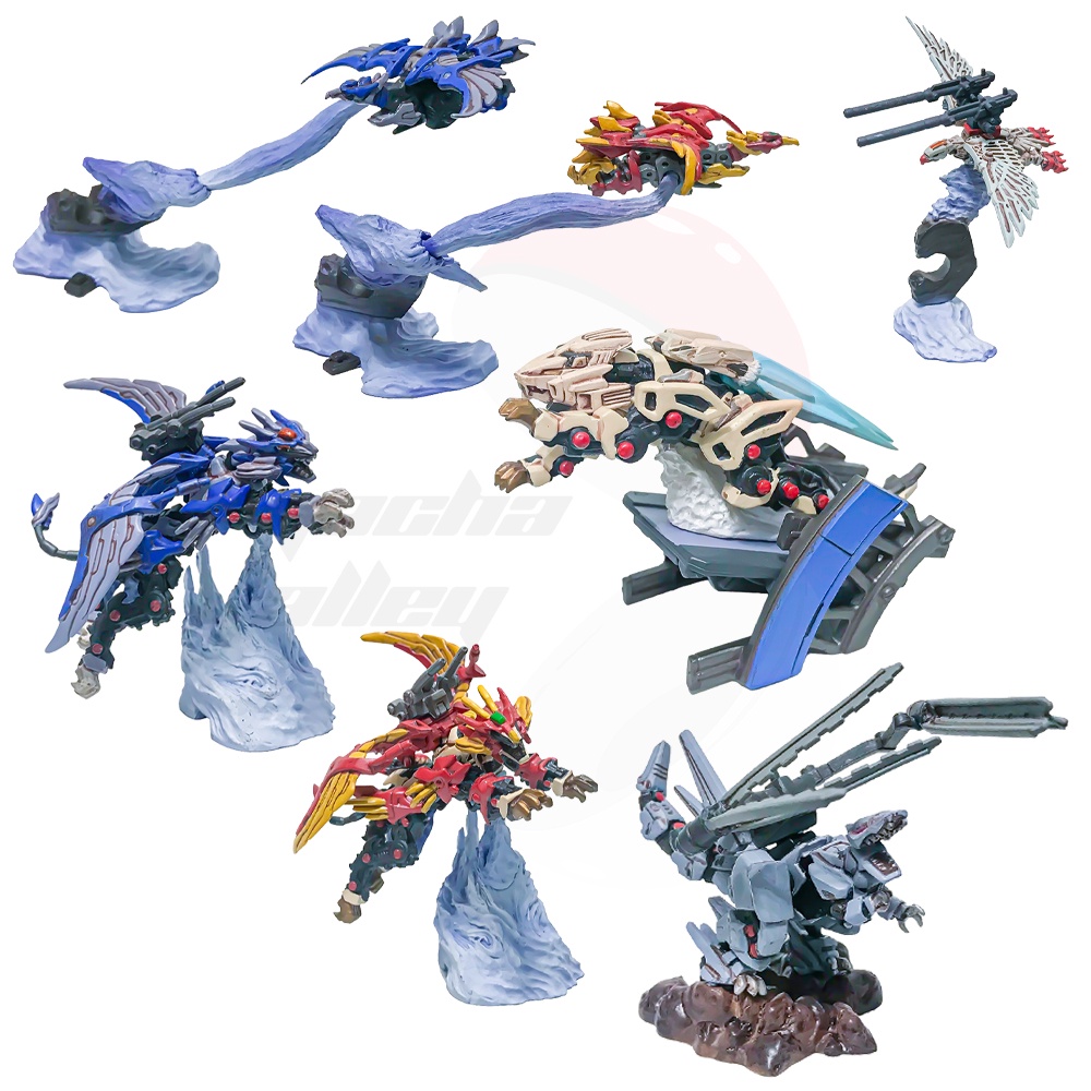 Tomy Zoids Super Real Mini Diorama Figures (Loose) (Set of 7) | Shopee ...