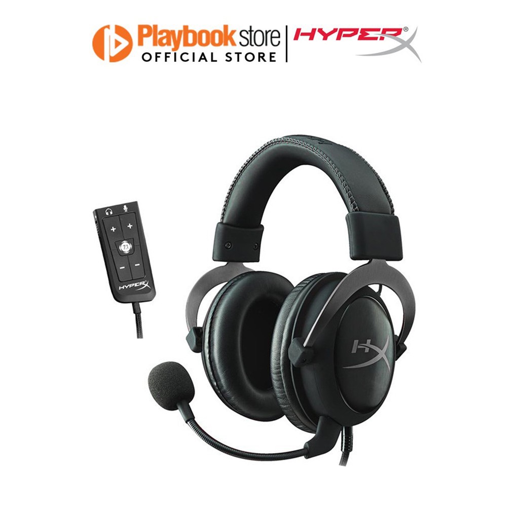 HyperX Cloud II Gaming Headset, Surround Sound, Memory Foam Ear Pads ...