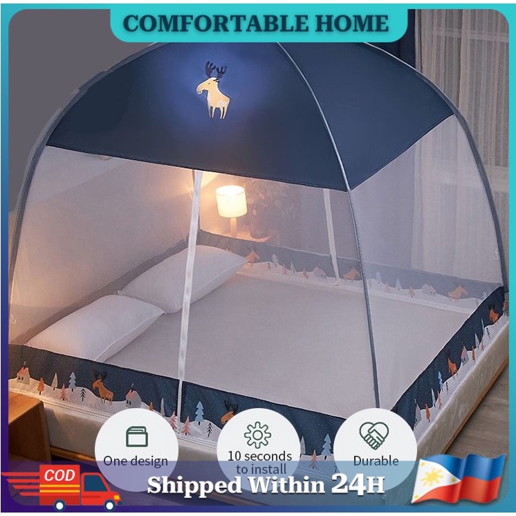 No-installation mosquito net household folding convenient universal ...