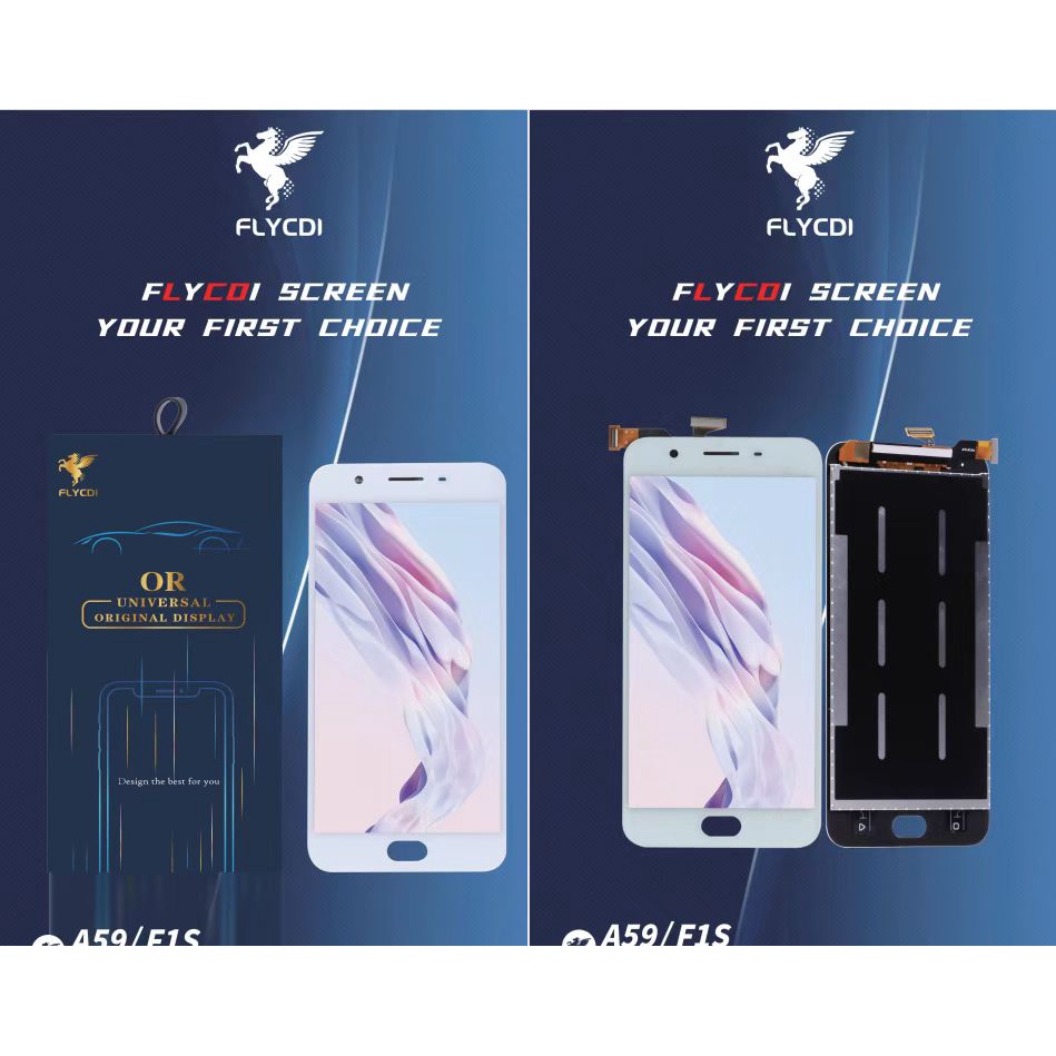 Original FLYCDL OPPO F1S LCD A59 LCD Display Screen assembly ...