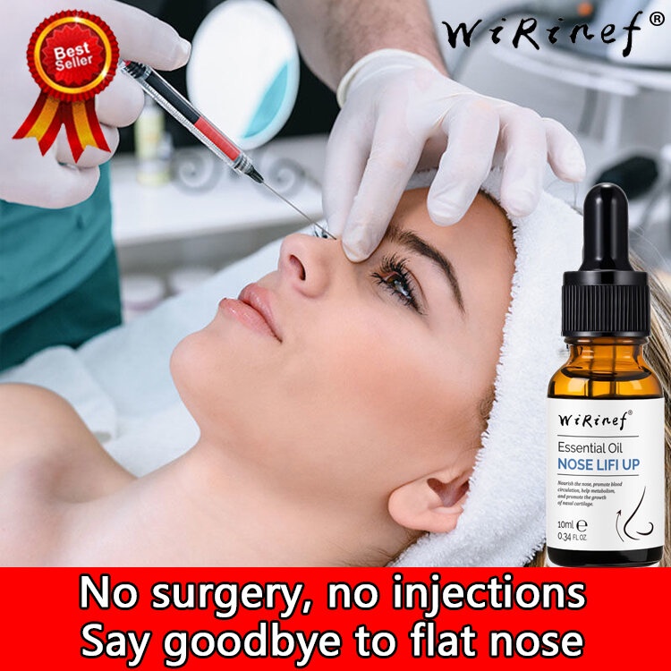 Say Goodbye to Flat Nose! WiRinef Beauty Nose Essential Oil Shape the ...