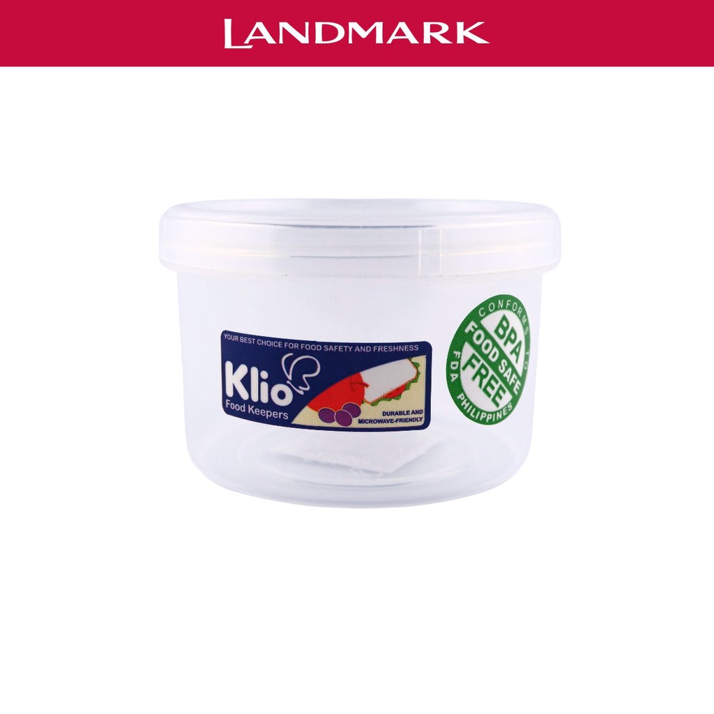Klio Twist Series Round Food Keeper Short 200ml | Shopee Philippines