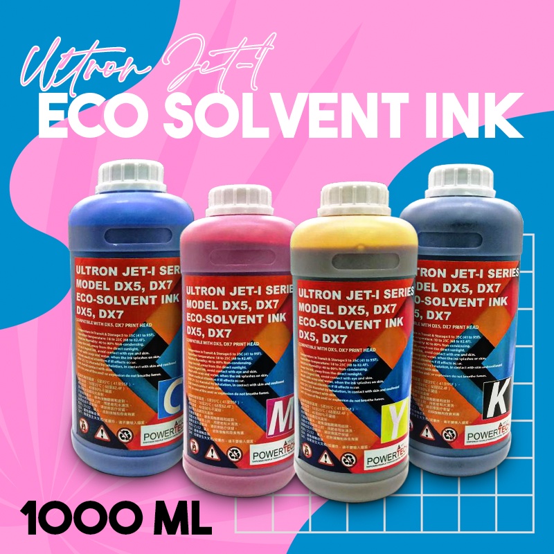 ULTRON Eco-Solvent Ink for Large Format Printer / Ep son Eco-solvent ...