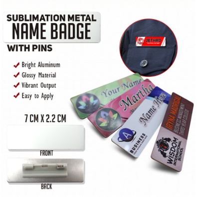 Sublimation Badge Pin | Shopee Philippines