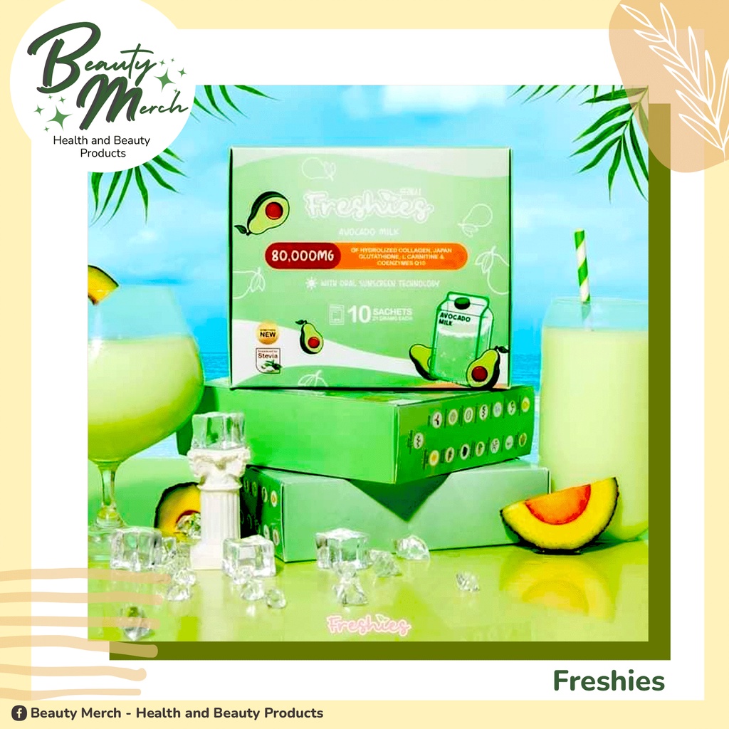 Freshies Avocado Milk Collagen Drink(COD) | Shopee Philippines