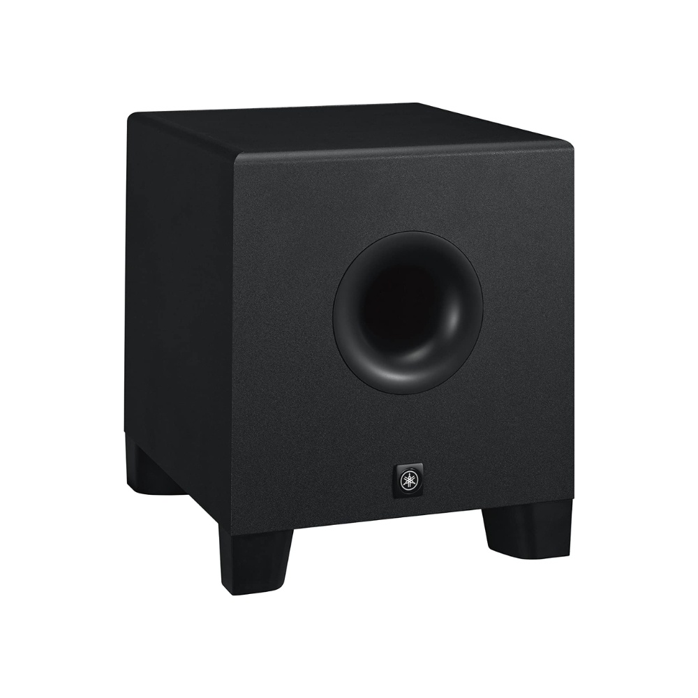 Yamaha HS8S 8" 150W 2-Way Bass Reflex Powered Subwoofer Speaker with ...