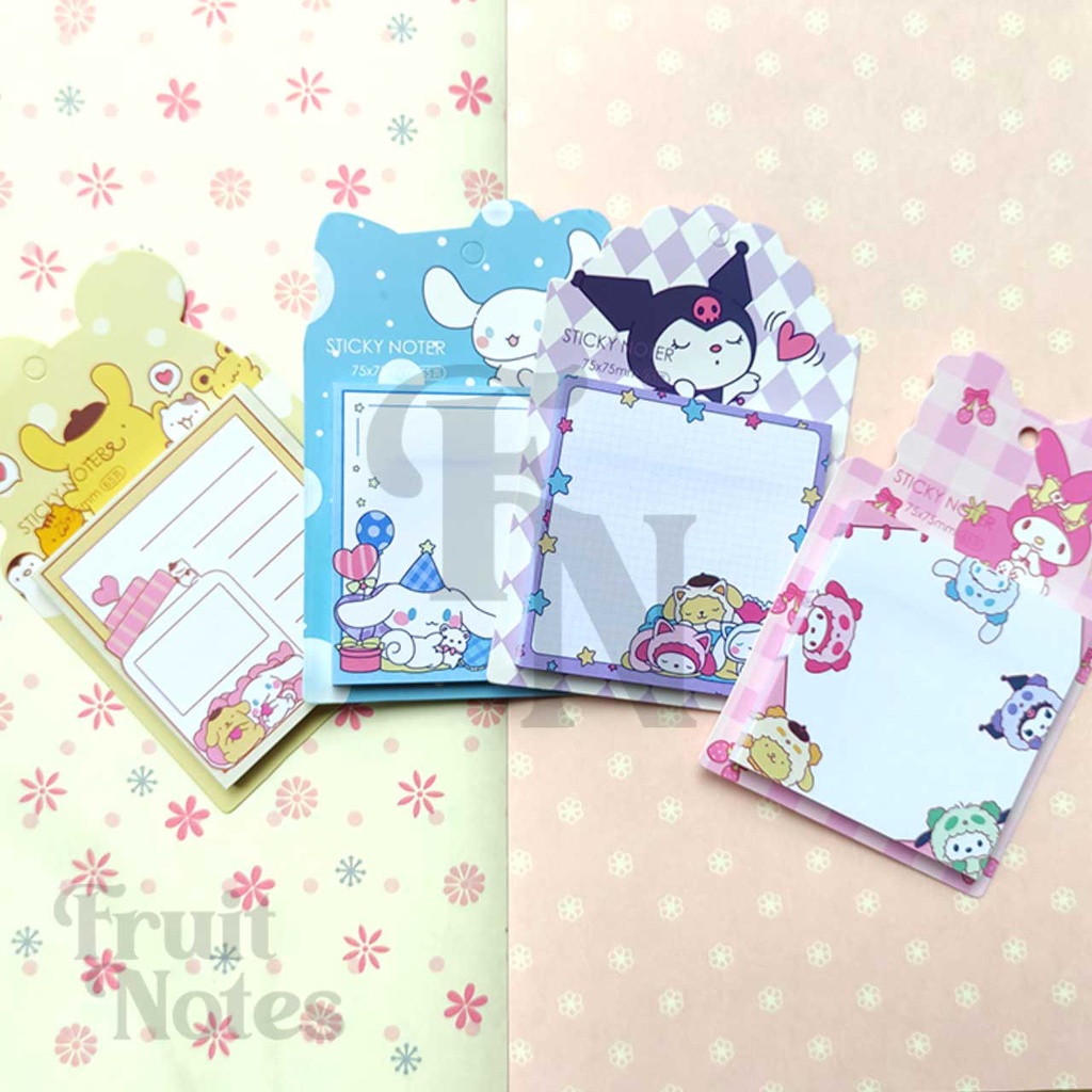 SN323 65 sheets Sanrio Theme Sticky Notes | Shopee Philippines