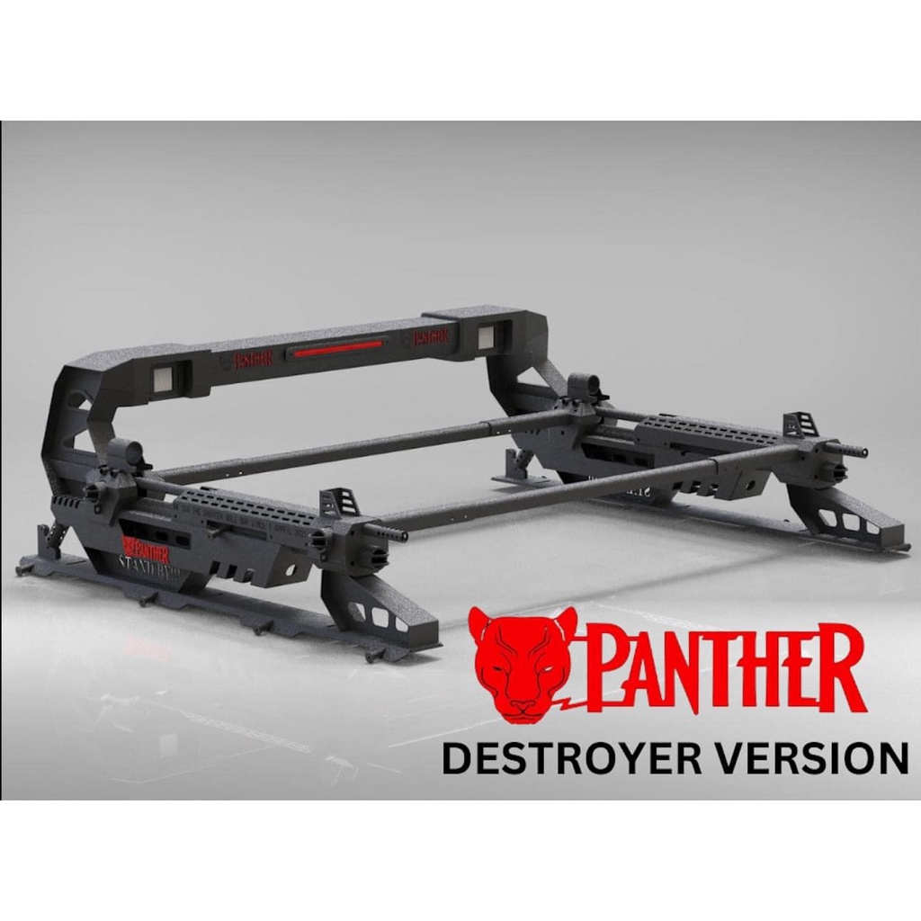 Panther Roll Bar - Terminator Series W/ Brake Light- for HILUX RAPTOR ...