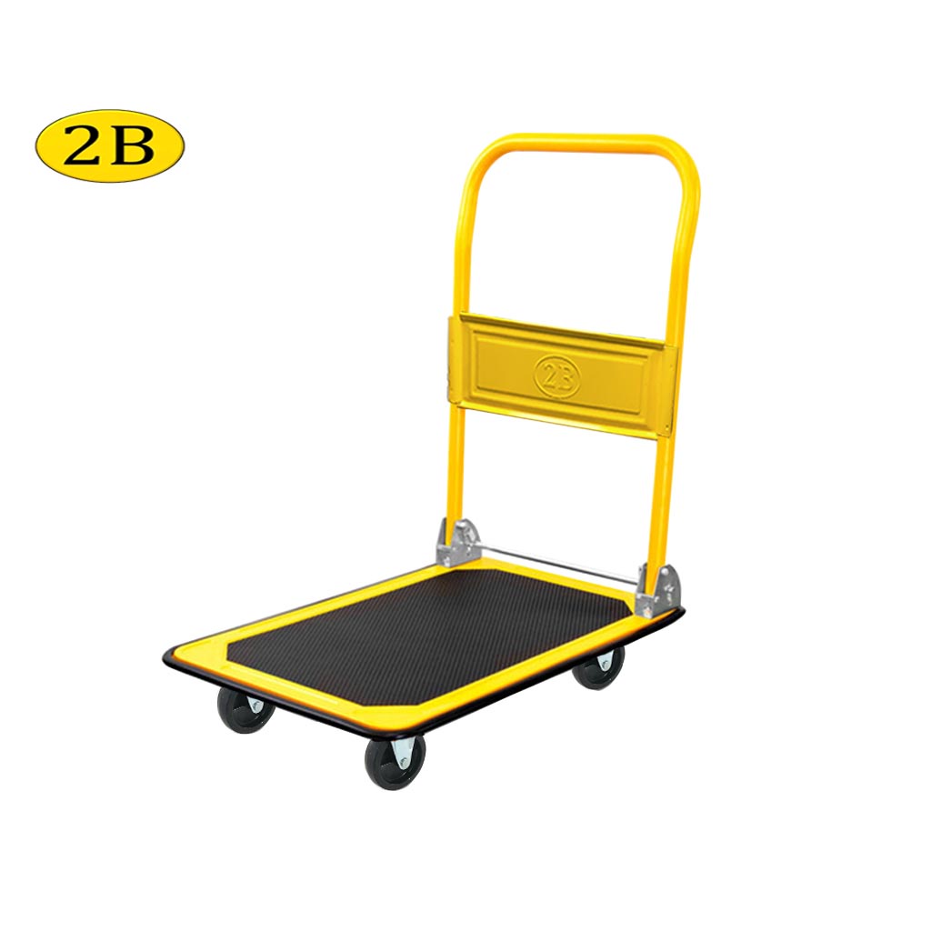2B Heavy-Duty Folding Flatbed Handtruck Trolley Foldable Push Cart FCPW ...