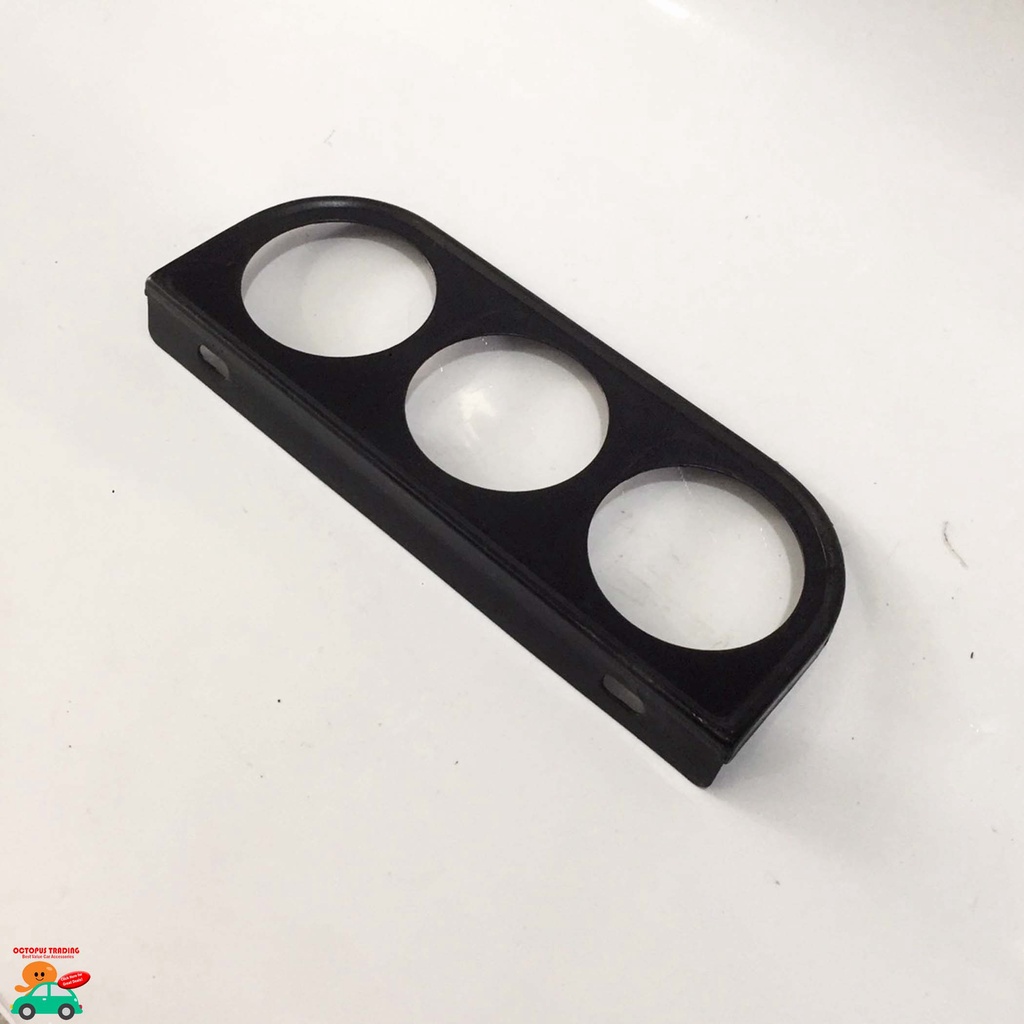 Gauge frame 2" 3 HOLES for Car, AUV, SUV, Pickup, Multicab, Bus, Truck ...