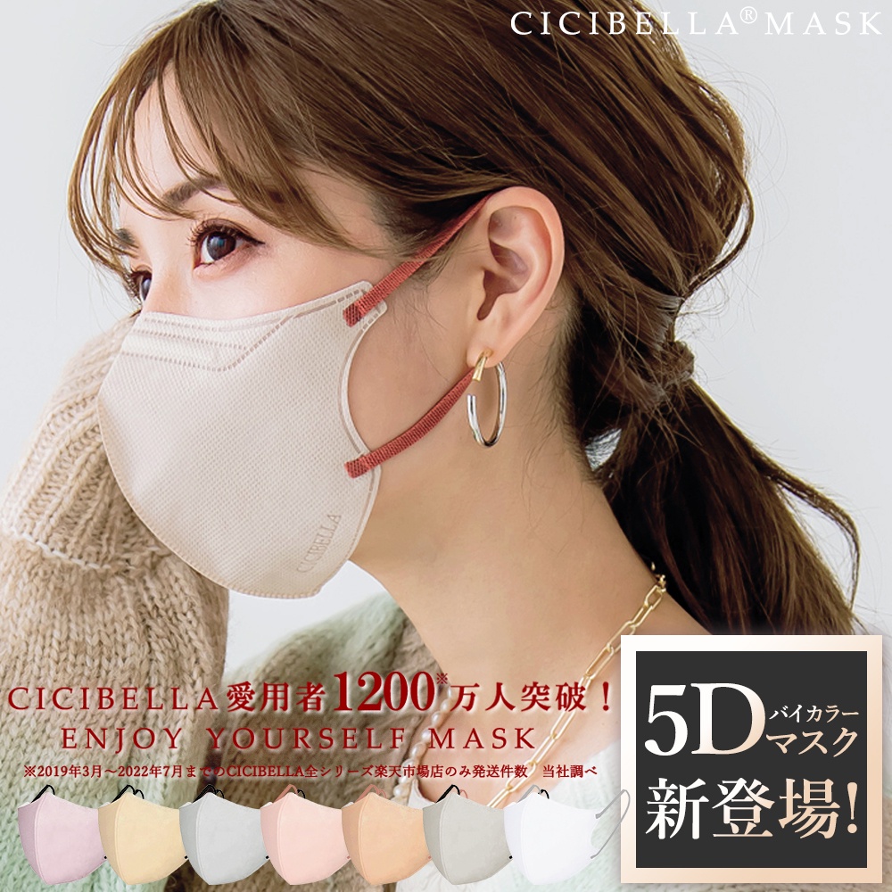 CICIBELLA 5D Premium KN95 Face Masks Made in Japan | Shopee Philippines