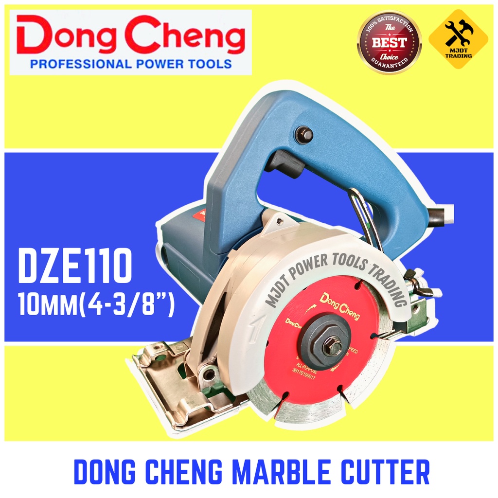 DONG CHENG HEAVY DUTY MARBLE CUTTER :1200W (DZE110) | Shopee Philippines