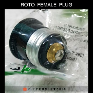 Roto Oppo Female Plug Socket 101 Jack 3A 250V E27 Base to Flat Pin ...