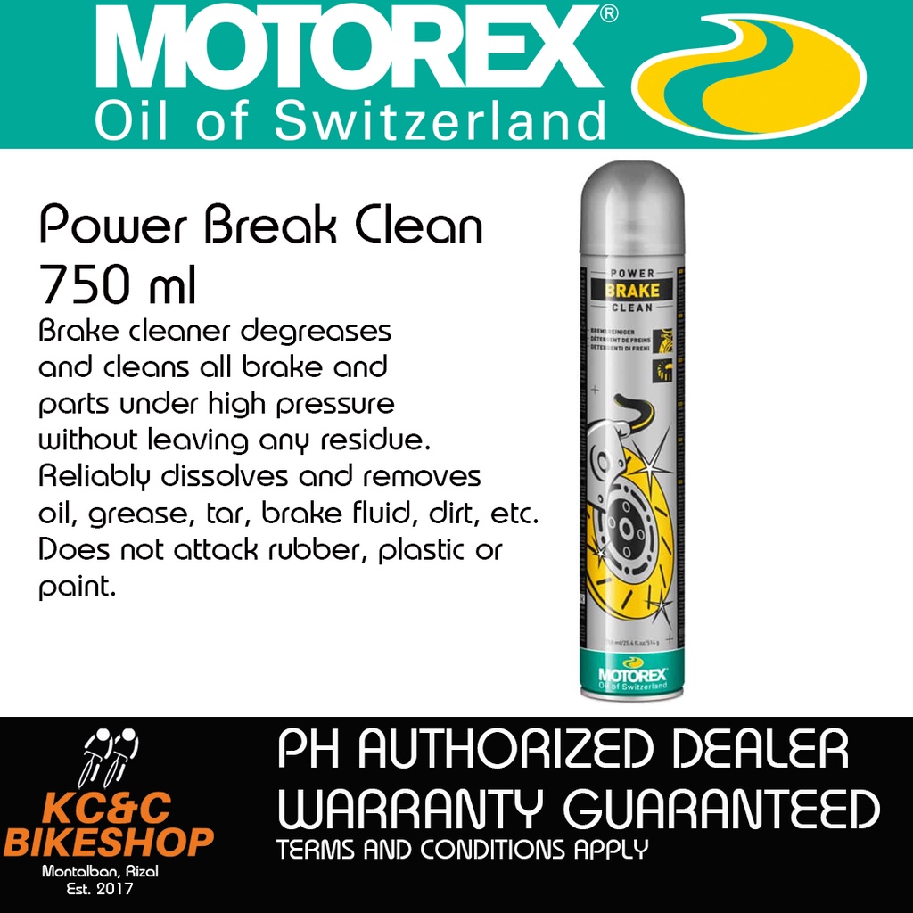Motorex Bicycle Power Brake Cleaner | Shopee Philippines