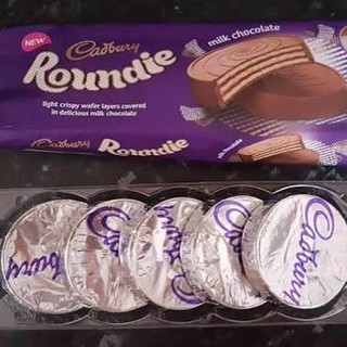 CADBURY ROUNDIE CHOCOLATE WAFERS (6 ROUNDIES PER PACK) | Shopee Philippines