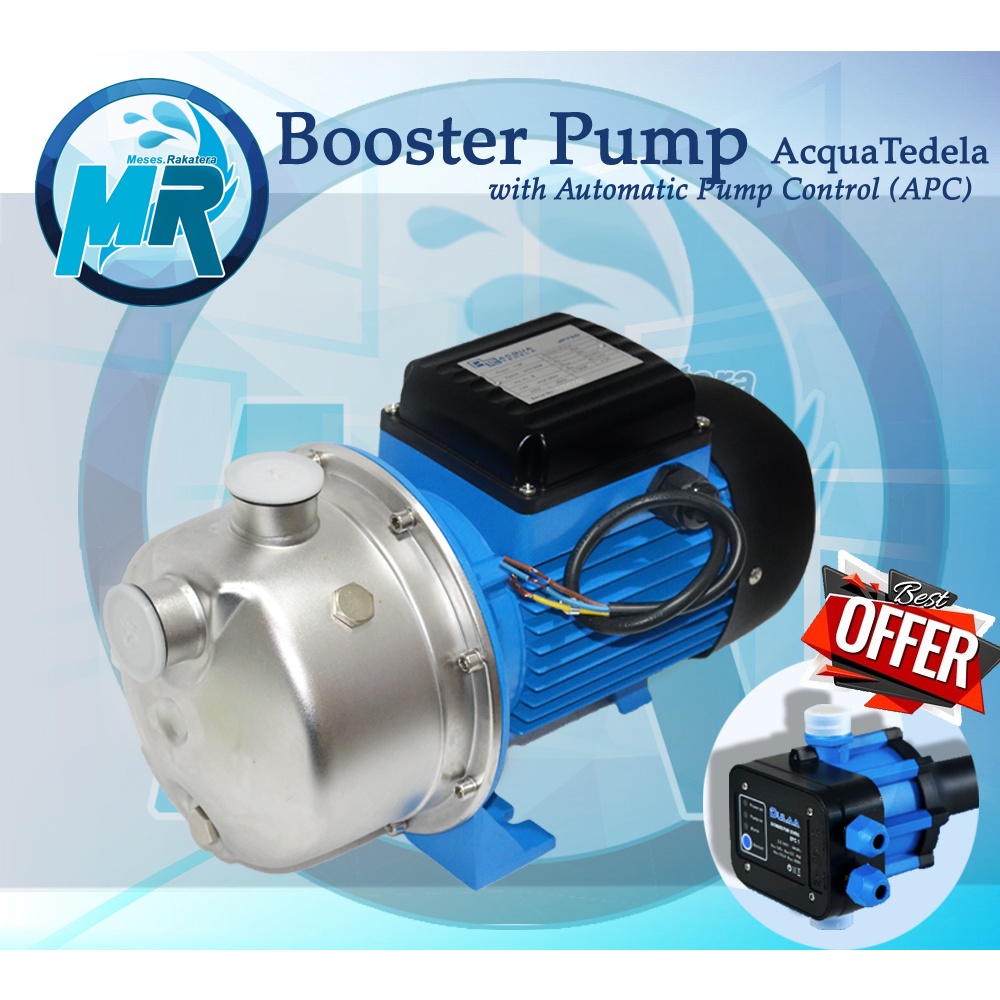 Booster Water Pump Acqua Tedela with Automatic Pump Control | Shopee ...