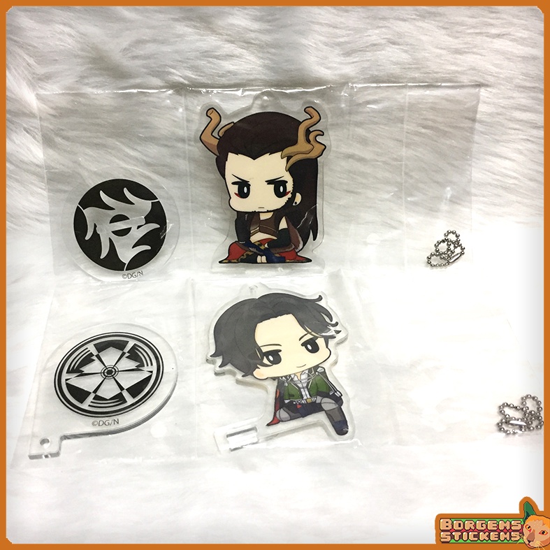 Touken Ranbu - Acrylic Standee - Buzen Gou and Nenekirimaru | Shopee ...