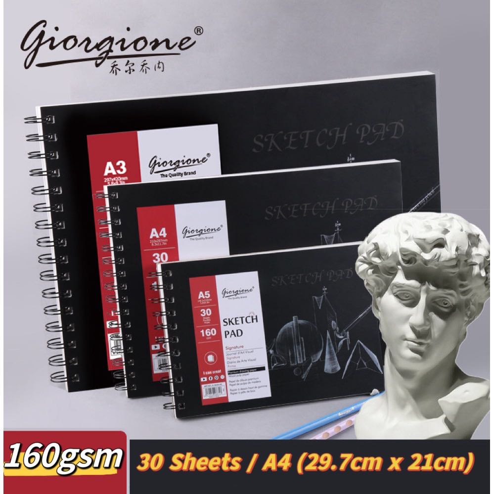 A3/A4/A5 Giorgione Sketch Pad | Shopee Philippines