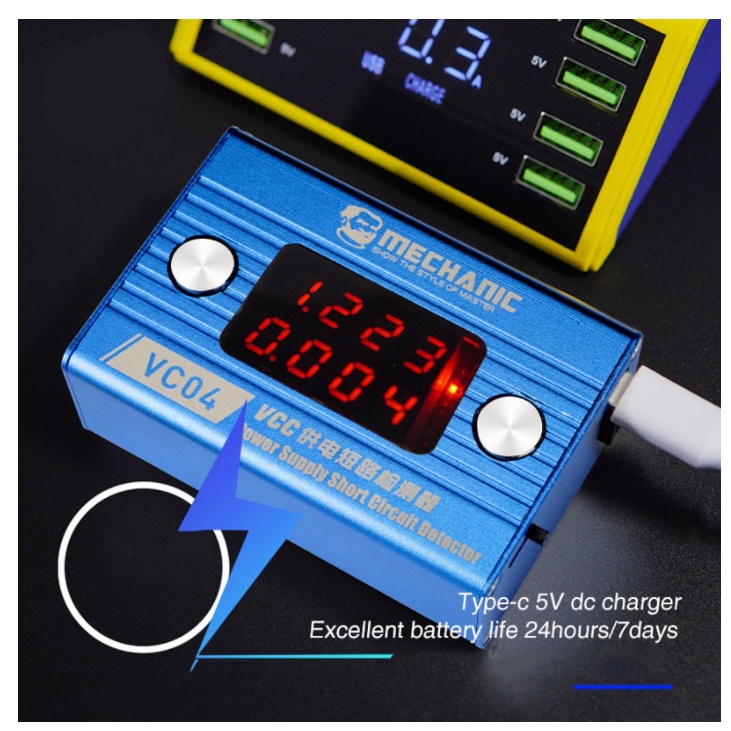 Mechanic VC04 Pro VCC Power Supply Shory Circuit Detector Repair Mobile ...