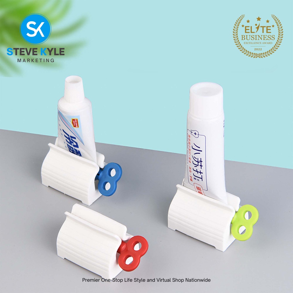 Multifunction Manual Rotate Toothpaste Dispenser Tube Squeezer Holder ...