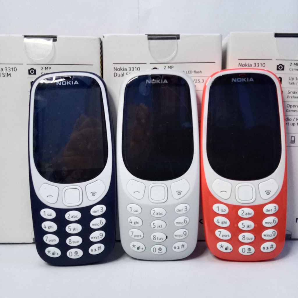 NEW! Nokia 3310 KEYPAD PHONE AVAILABLE COD! | Shopee Philippines