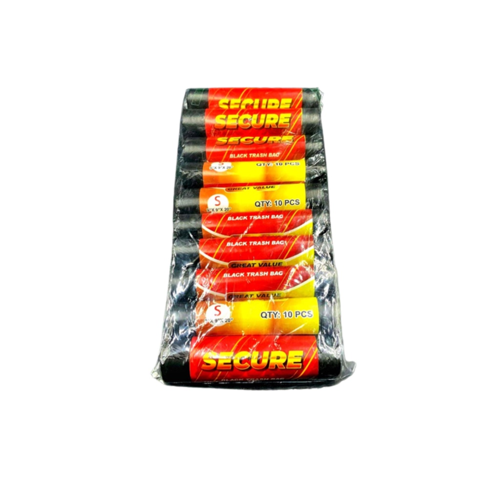 Secure Trash Bag - Black | Shopee Philippines