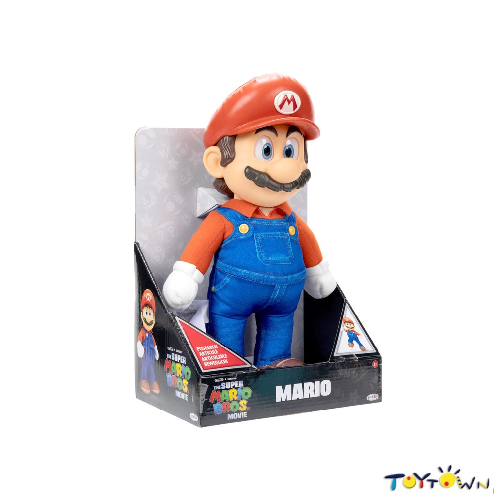 Super Mario Movie: 12 Inches Roto Plush - Mario | Shopee Philippines