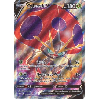 Orbeetle V - 166/185 - Full Art Ultra Rare Sword & Shield: Vivid Voltage Singles | Shopee ...