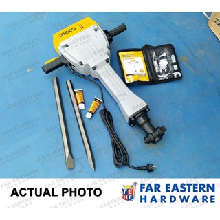 INGCO Demolition Hammer 30Kgs Jackhammer Breaker Hex Chuck 2200W ...
