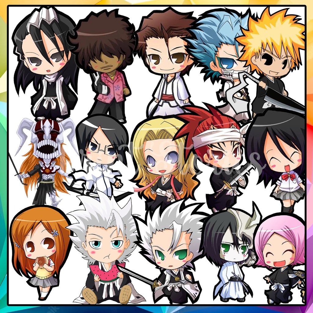 Bleach Chibi | Anime Peeker Sticker | Vinyl High Quality Sticker Good ...