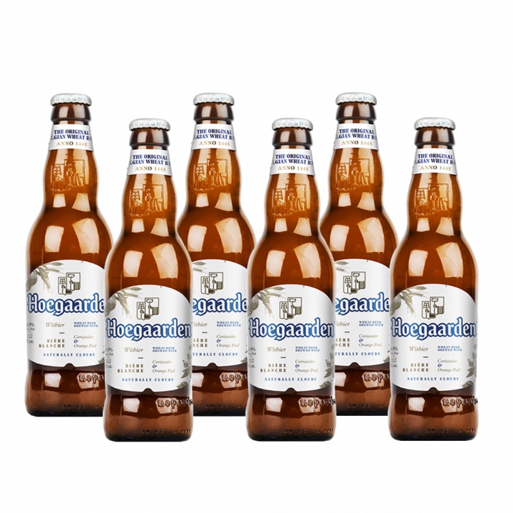 Hoegaarden White Beer 330ml Bottle x6 | Shopee Philippines