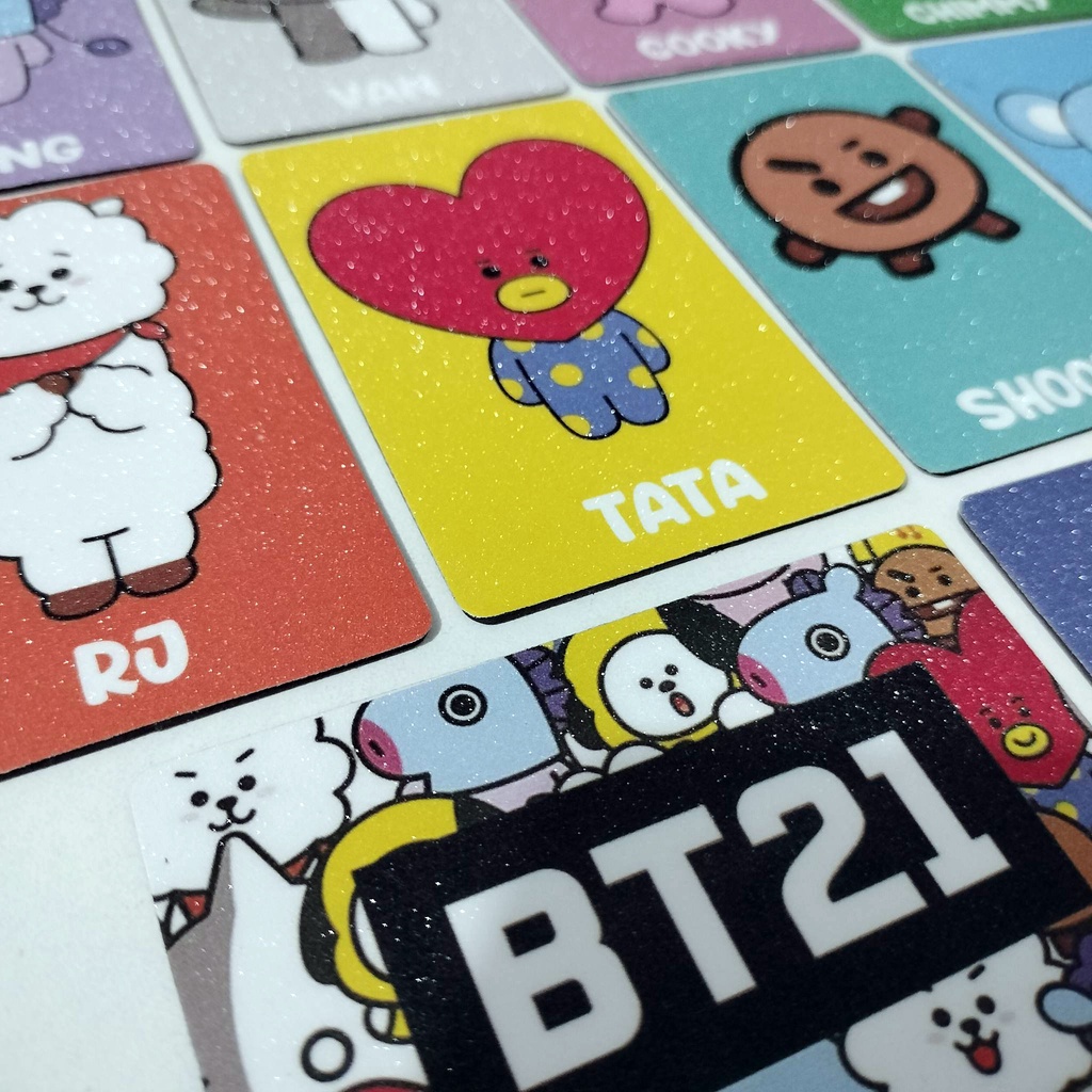 BT21 BTS REF MAGNET ATM SIZE | Shopee Philippines