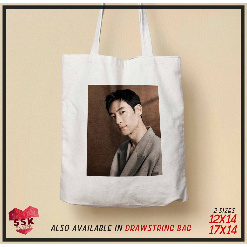 Lee Je Hoon Tote Bag | Taxi Driver | Canvas Bag | Shop Bag | Drawstrings | Shopee Philippines