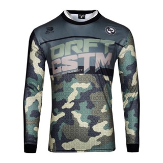 Motocross Long Sleeve Jersey For Men Dri Fit Motorcycle Shirt Motor Bike Riding Jersey | Shopee ...