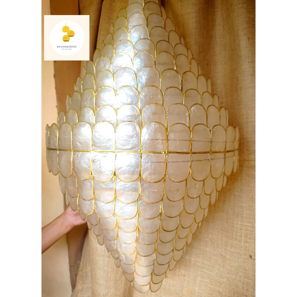 Philippines Capiz Shell Chandelier