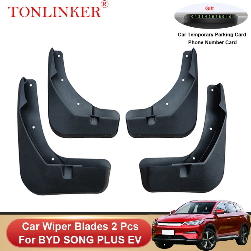 TONLINKER Car Mudguard For BYD SONG PLUS DM-i EV 2021 2022 2023- Front ...